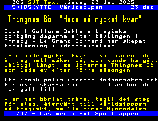 319 - Thingnes Bö: "Hade så mycket kvar"